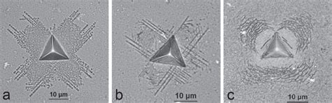 Dislocation Structure Of The Indentation Zone Of Lif Before A And