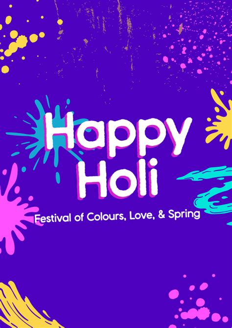 Holi Celebration Letterhead Brandcrowd Letterhead Maker