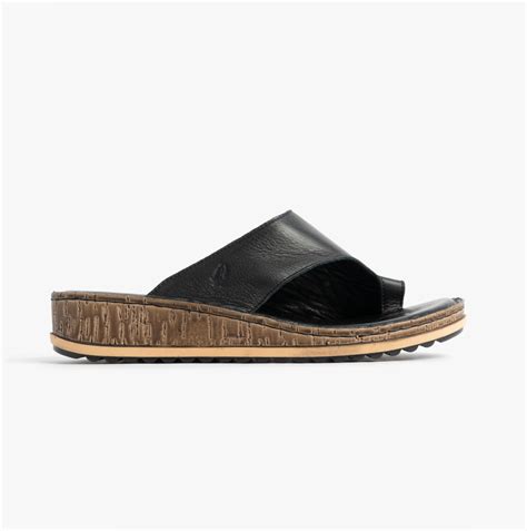 Hush Puppies Elissa Womens Toepost Sandals Black Shuperb