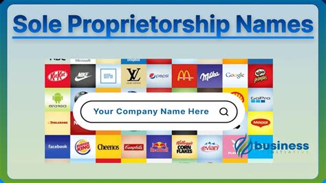 25 Examples Of Sole Proprietorship Company Names Find Your Perfect