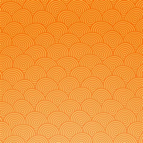 Circle Patterns Orange Patterns Of Life Society6 Print Design