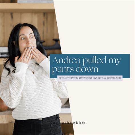 Andrea Pulled My Pants Down Sam Vander Wielen
