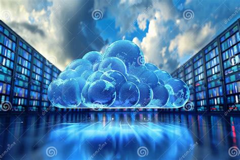 Secure Cloud Storage Facilities Fortresses Of Digital Data Representing Cloud Computing