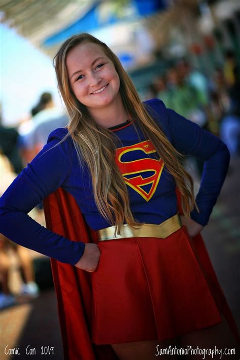 Supergirl At San Diego Comic Con International 2019 Supergirl Cosplay