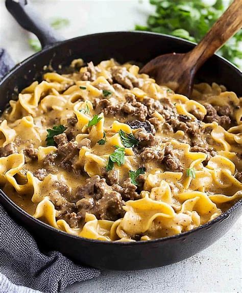 Hamburger Helper Beef Stroganoff Recipe