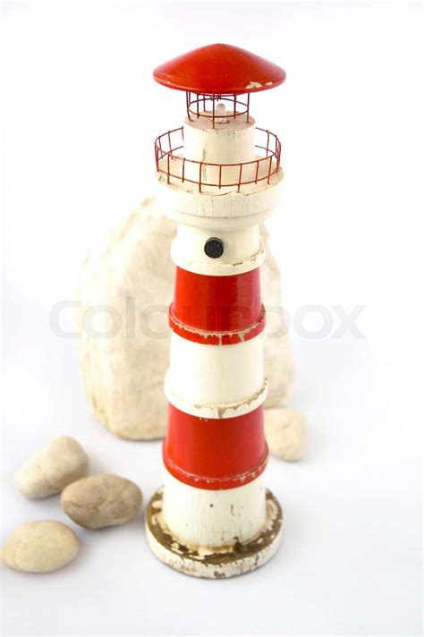 Lighthouse Model Stock Image Colourbox