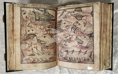 Medieval Illuminated Bestiary Of John Of Austria As New Facsimile