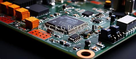 Electronic Pcb Microcontroller Premium Ai Generated Psd