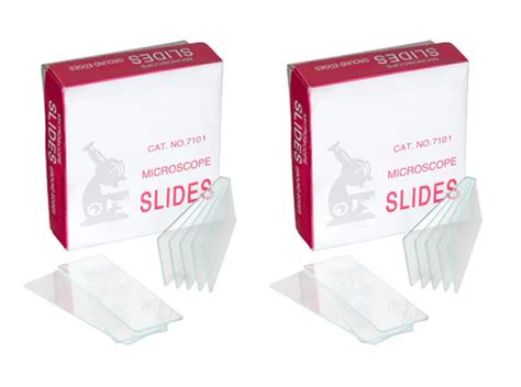 Microscope Slides Glass Size 75mm X 25mm Pack Of 144 Slides