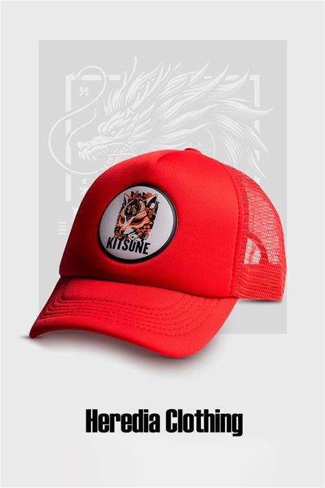Gorra Kitsune Roja Heredia Clothing