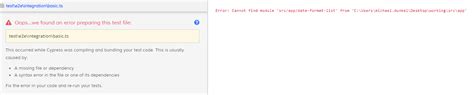 absolute paths lead to error cannot find module since introduction