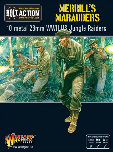 Merrills Marauders Squad Elite Jungle Raiders Wwii Us Hobby Heaven
