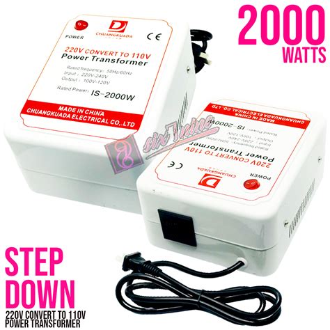 2000w Step Down Power Transformer Heavy Duty Lazada Ph