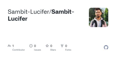 Github Sambit Lucifersambit Lucifer