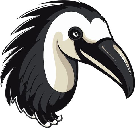 Logotipo De Tamanduá Preto Vetorial Uma Marca De Distinção Majestade
