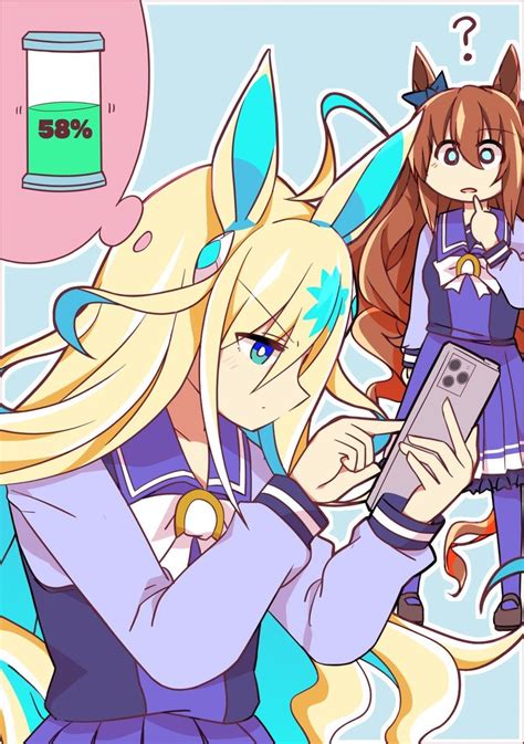 Maruzensky And Neo Universe Umamusume Drawn By Wahiko Black Bastard