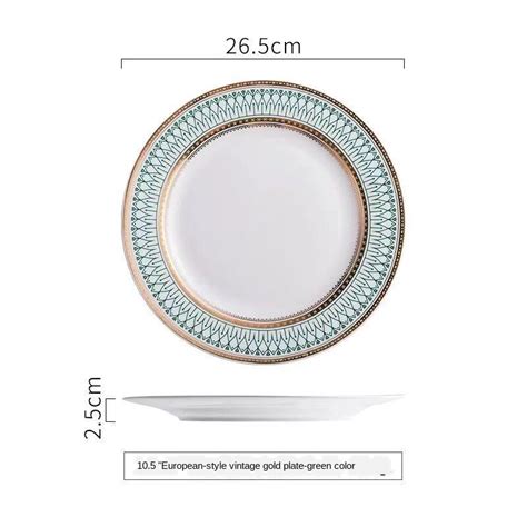 Phnom Penh Placas De Jantar Placa Cerâmica Estilo Grandado