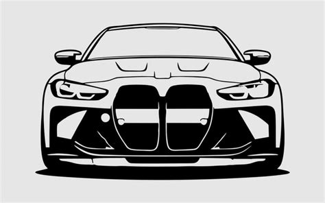 Dibujos De Coches De Dibujos Animados Bmw