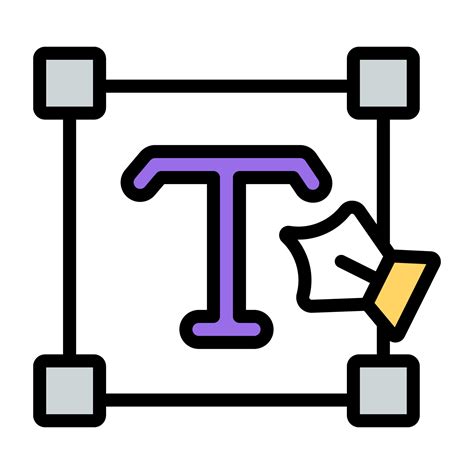 Modern Style Icon Of Text Tool 46283092 Vector Art At Vecteezy
