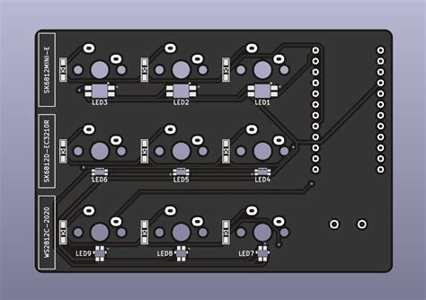 Github Skeletonkbdreverse Mount Led Keyboard