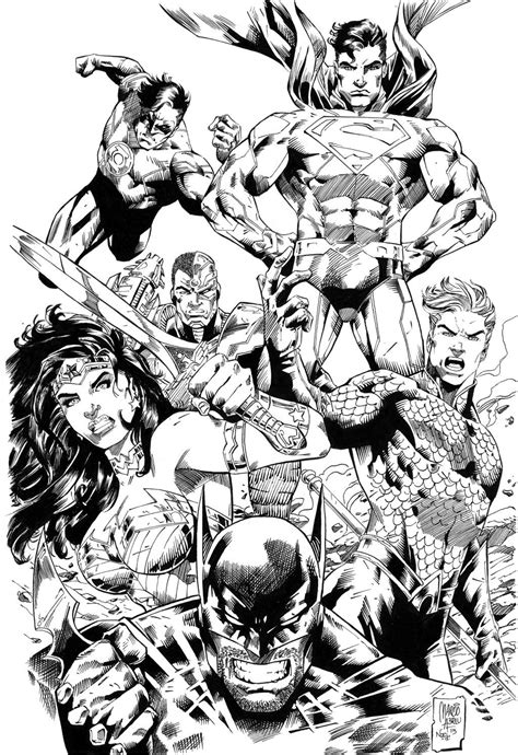 Collection Of Justice League Coloring Pages Free Printable