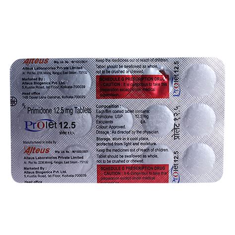 Prolet 125 Tablet Uses Side Effects Price Apollo Pharmacy