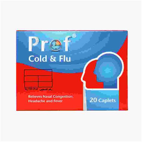 Prof Cold And Flu 20 Tablets