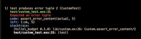 Custom Assertions With Exunit
