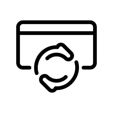 Recurring Payment Or Transaction Update Icon 65685147 Vector Art At Vecteezy