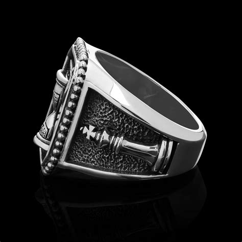 Black Widow Ring Silver Size 8 Clocks And Colours Touch Of Modern