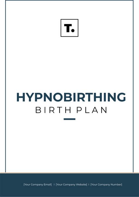 Free Birth Plan Templates Editable And Printable