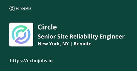 Circle Is Hiring Senior Site Reliability Engineer Usd 147k 195k New