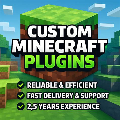 Develop Custom Minecraft Plugins For Your Server By Kohakodev Fiverr