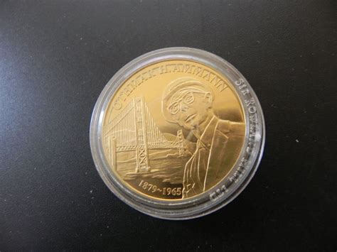 Medaille Helvetia Othmar H Ammann 1879 1965 Gebraucht In Bielbienne Für Chf 26 Mit