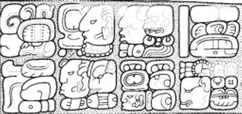 Yaxchilan Lintel 56 H1 K2 Drawing By Ian Graham Graham 1982 3