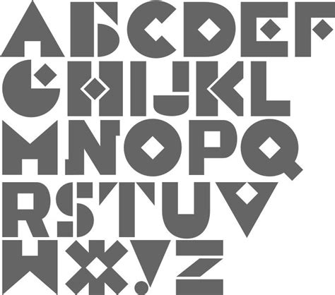 Russian Constructivism Typeface