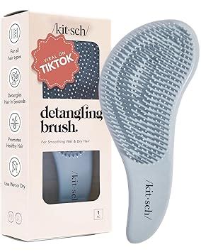 Kitsch Detangler Hair Brush For Curly Or Straight Wet And