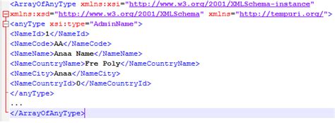 Web Services Consume Net Webservice Parsing An Array Of Data From