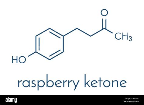 Raspberry Ketone Molecule Primary Aroma Compound Of Raspberries Used As Food Additive And In