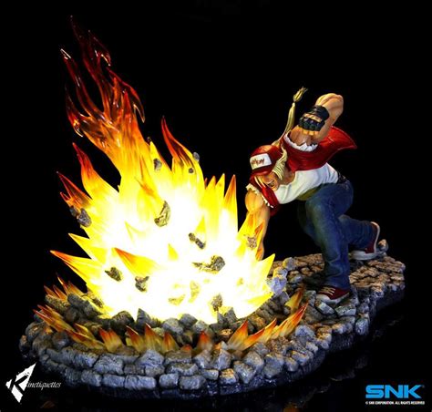 Terry Bogard Statue Kinetiquettes Behance