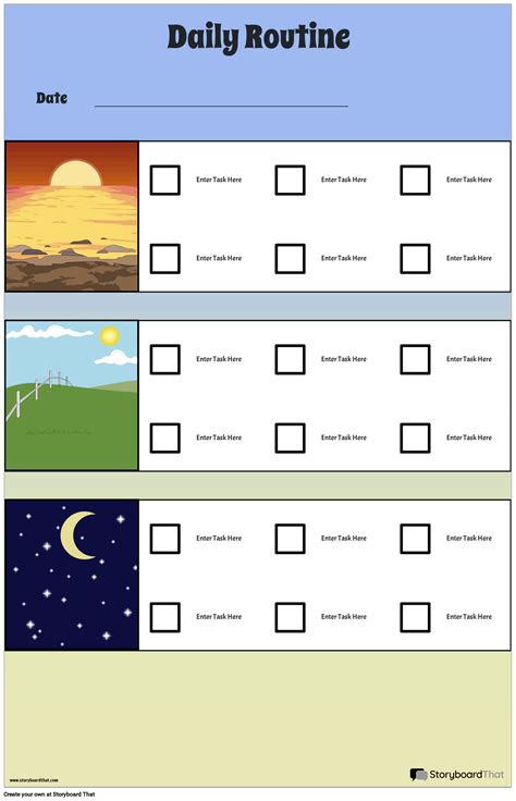 Morning Afternoon Evening Night Worksheets