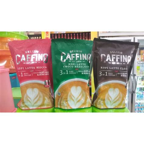 Jual Kz Caffino Kopi Latte Mocca Hazelnut Classic 10x20g Shopee
