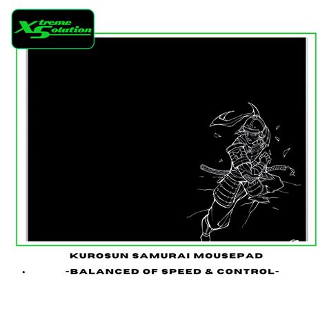 Kurosun Samurai Balanced Gaming Mousepad Xtremesolution