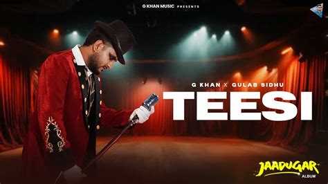 Punjabi Songs 2025 Teesi Full Song G Khan Gulab Sidhu L Punjabi