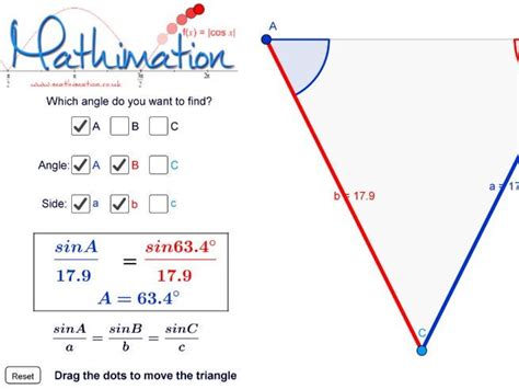 Sine Rule Visualisation Teaching Resources