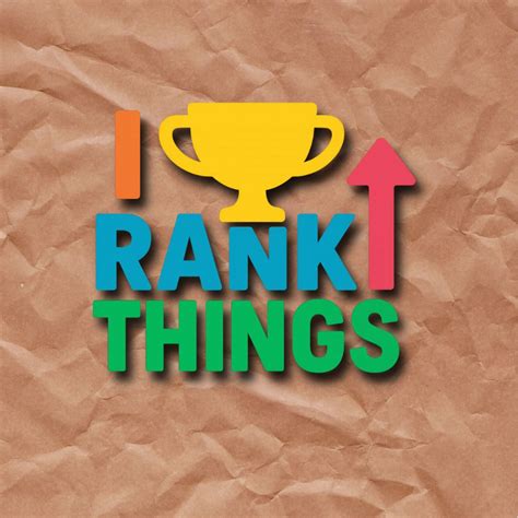 I Rank Things