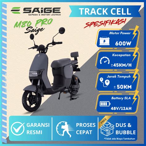 Jual Sepeda Listrik Saige M80 Pro Nfc 600w 48v12ah Garansi Resmi Saige