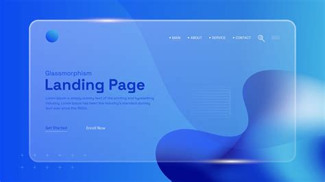Elevate Your Next Project Modern Glassmorphism Ui Template For Stunning Websites In 2025