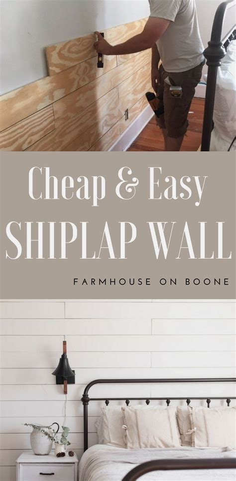 Learn How To Make An Easy Diy Shiplap Wall With This Tutorial Use