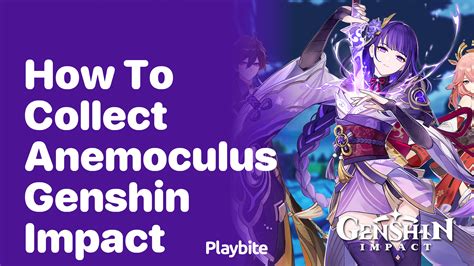 How To Collect Anemoculus In Genshin Impact Playbite